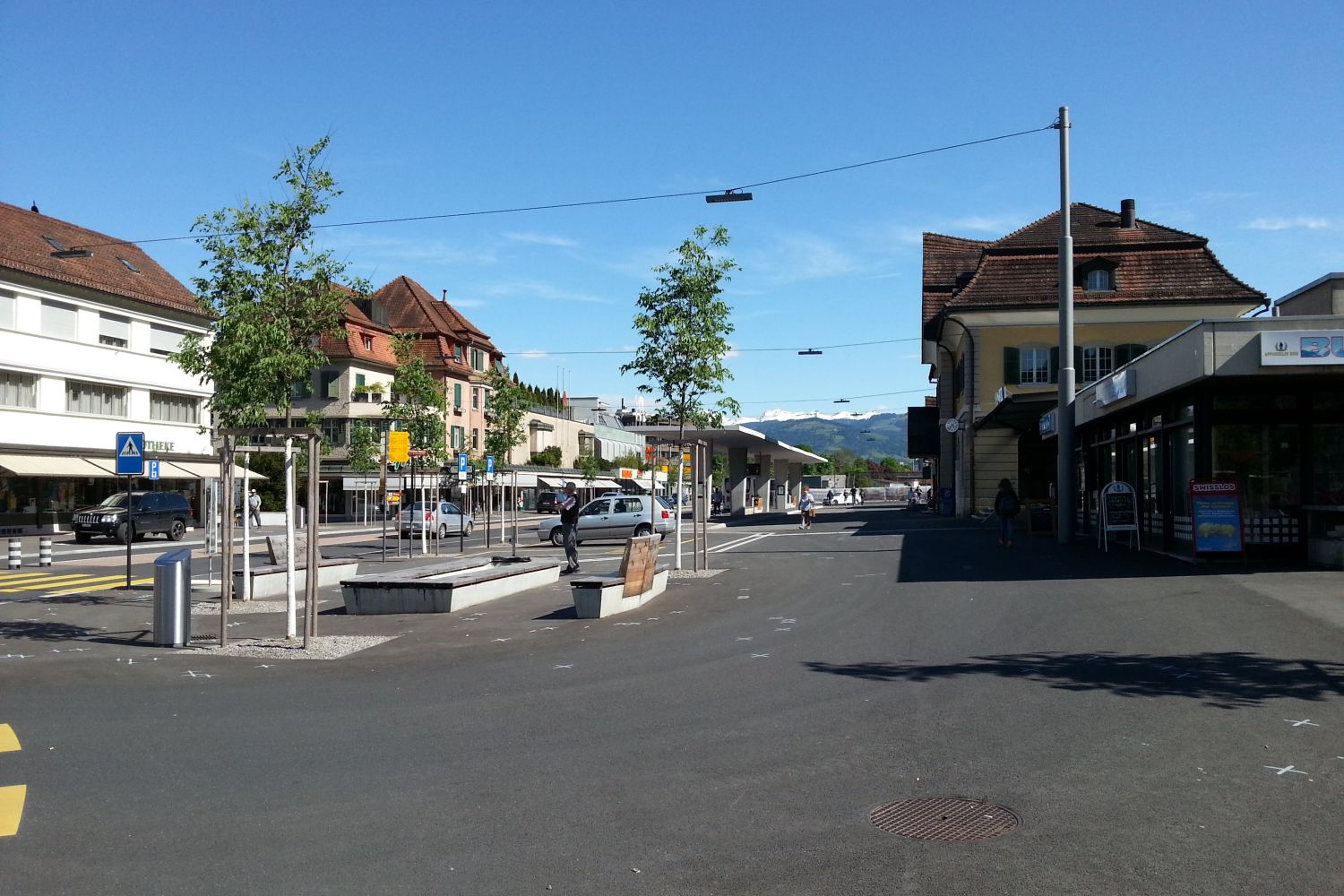 Neugestaltung Kantonsstrasse und Bahnhofplatz, Wattwil | B3